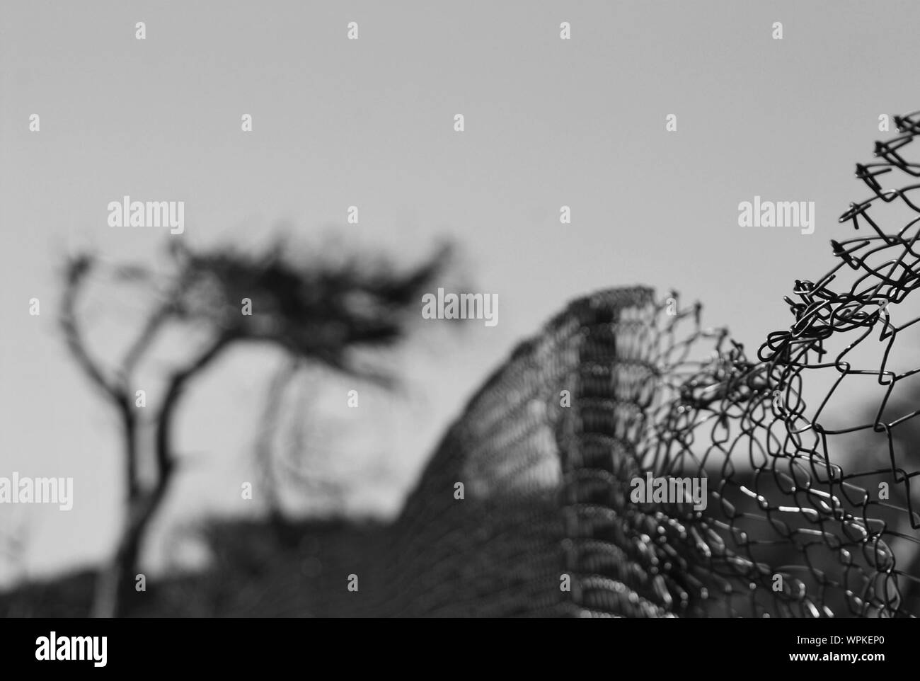 Broken Metal Fence High Resolution Stock Photography and Images - Alamy