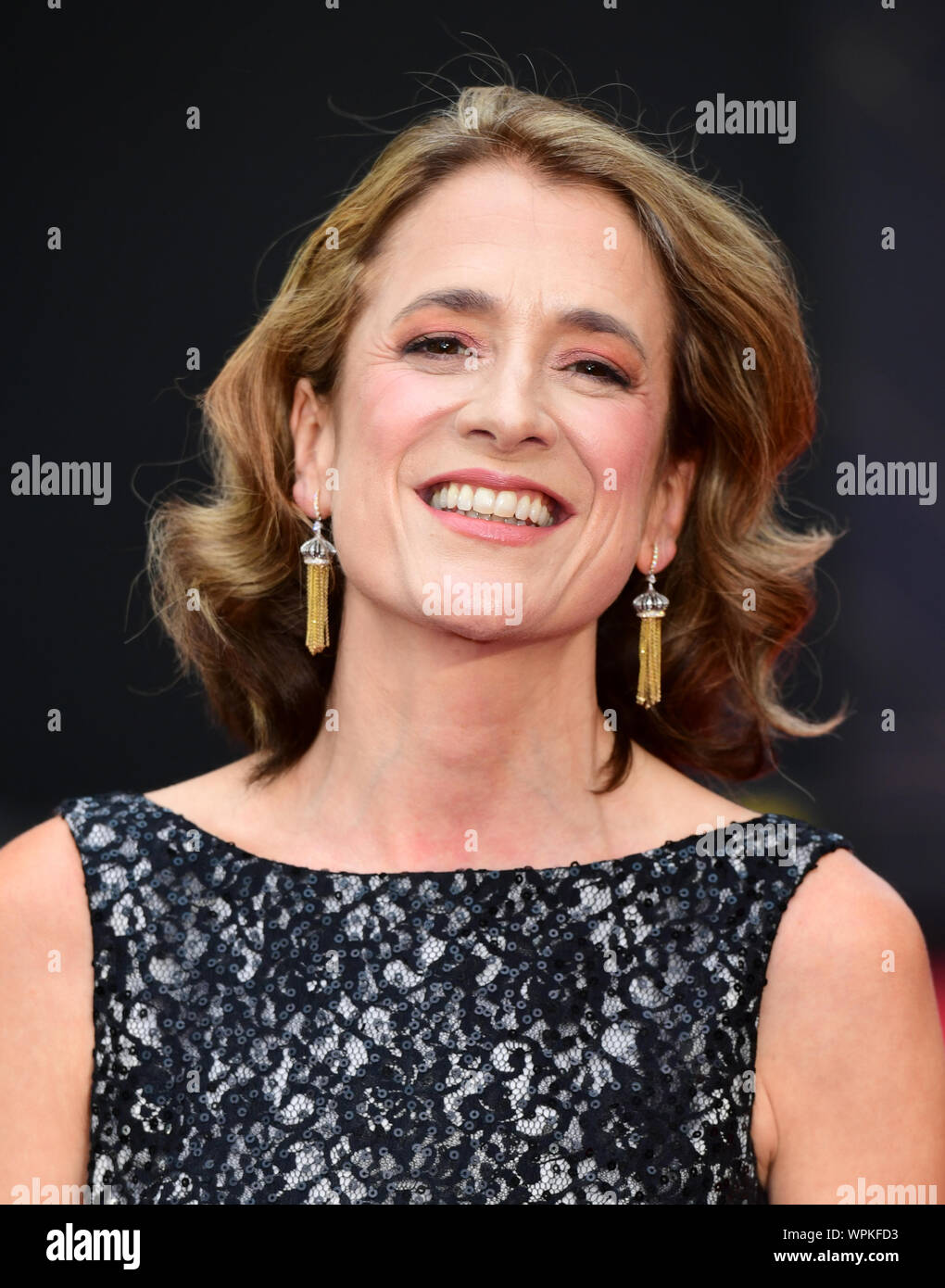 Raquel Cassidy attending the world premiere of Downton Abbey, held at ...