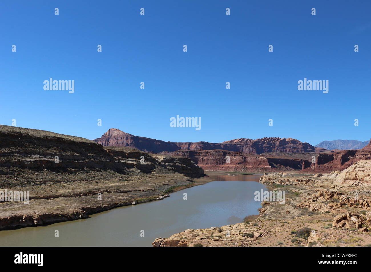Rivers of Arizona red Mountions Stock Photo - Alamy