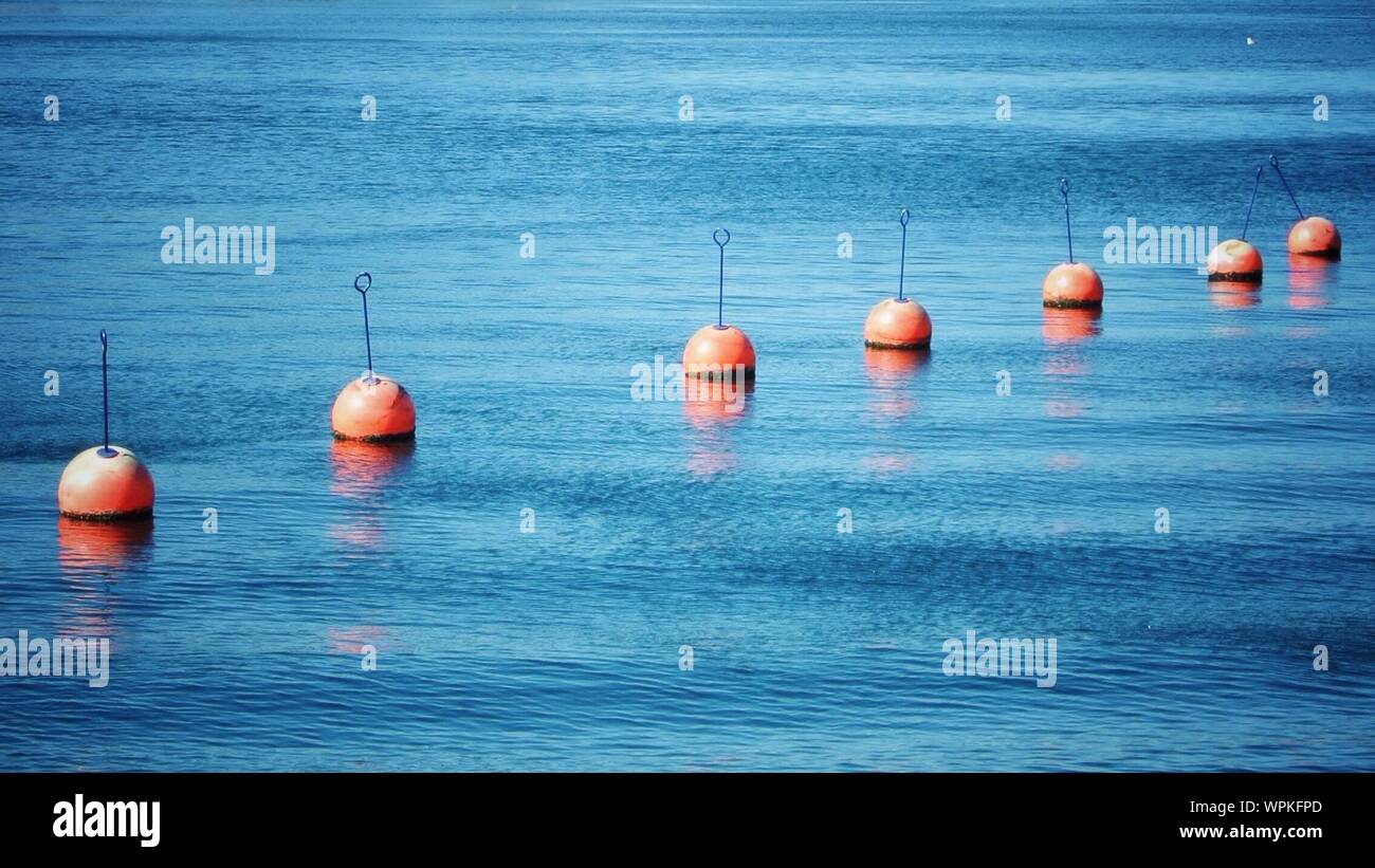 Buoys in sea hi-res stock photography and images - Alamy