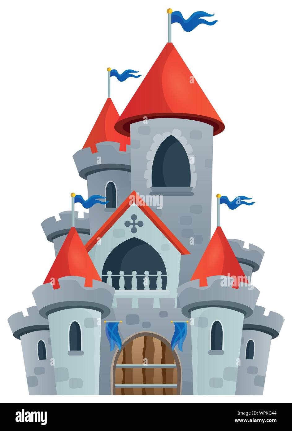 Fairy tale castle theme image 1 Stock Vector Image & Art - Alamy