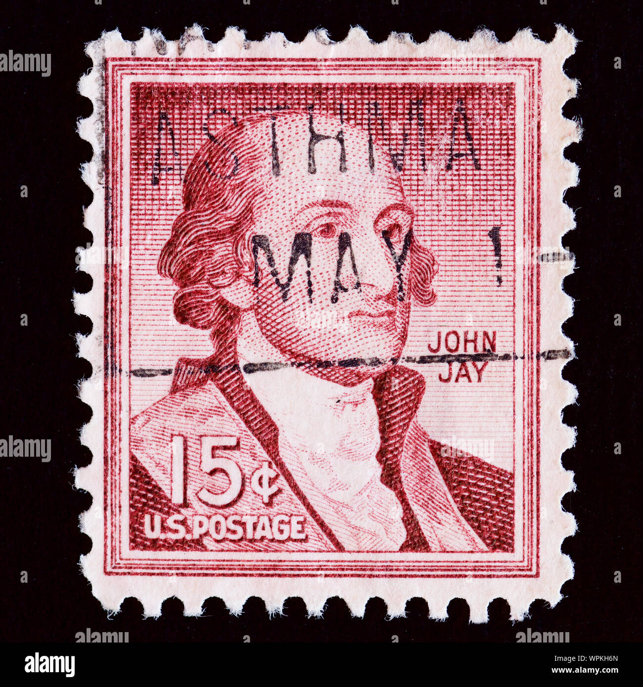 United States Postage Stamp - John Jay (1745-1829), former Governor of ...