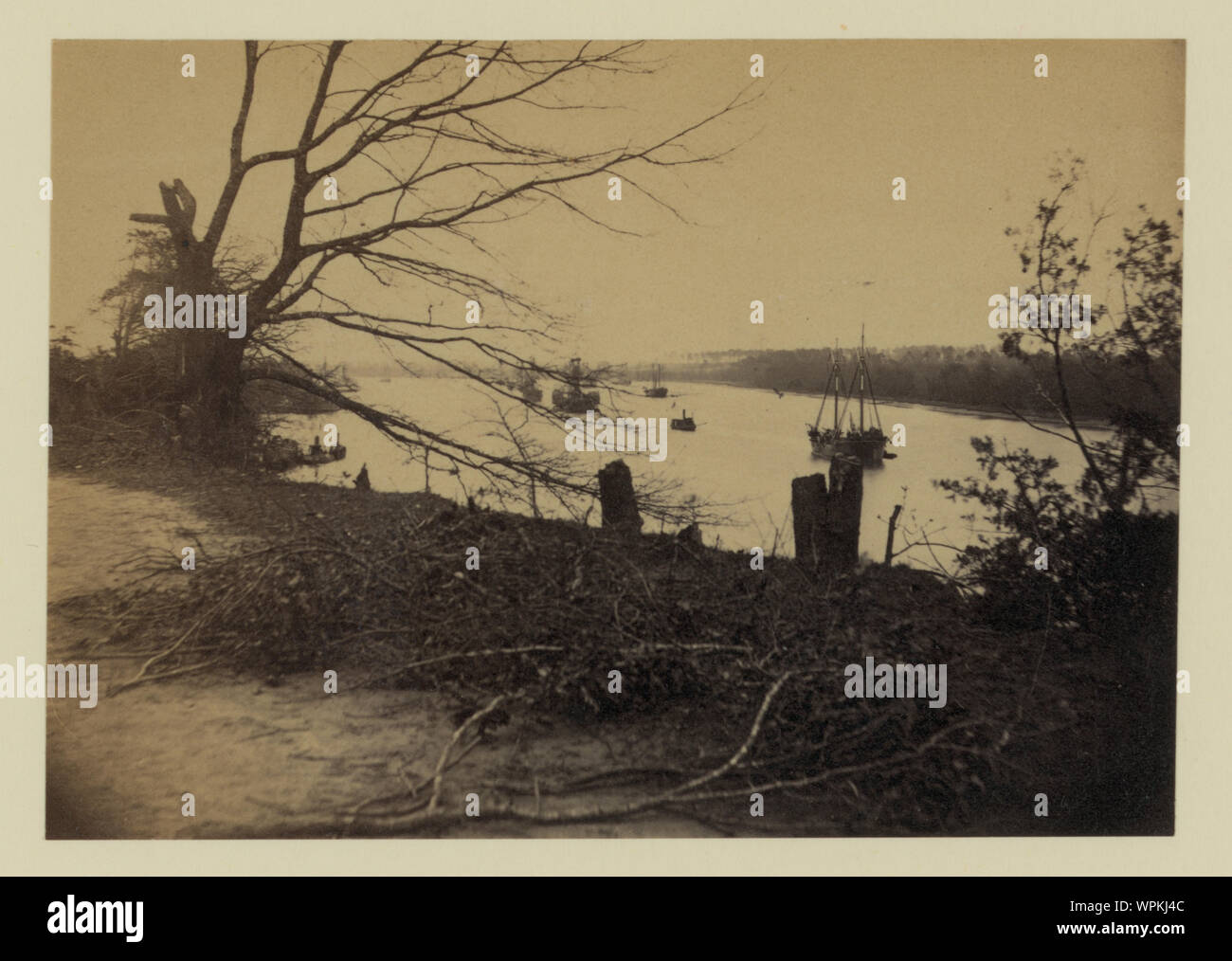 Scene at the dutch gap canal hi-res stock photography and images - Alamy