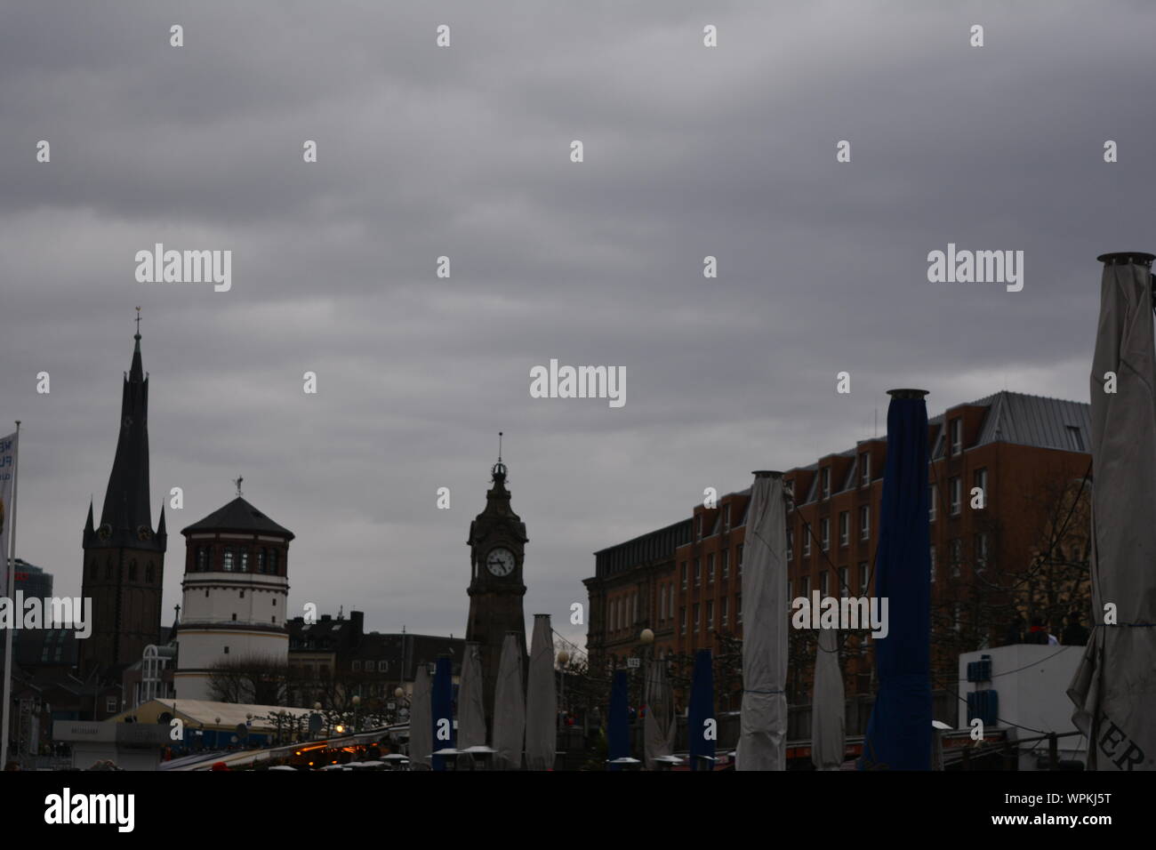 Beautiful Duesseldorf city in Germany Stock Photo - Alamy