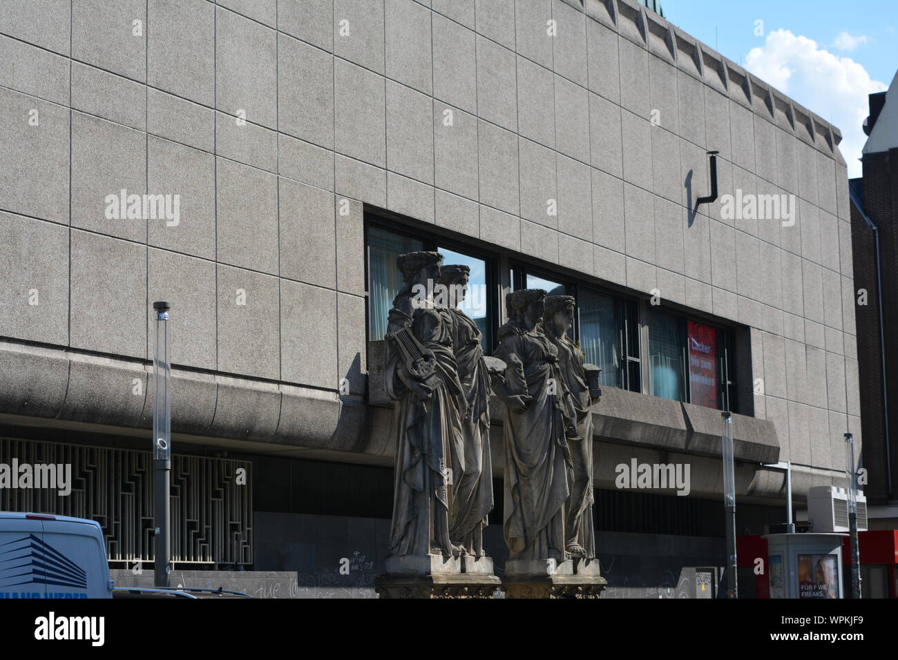 Beautiful Duesseldorf city in Germany Stock Photo - Alamy