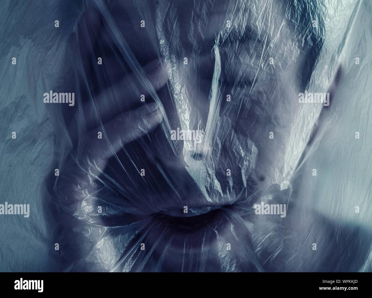 Covered_face hi-res stock photography and images - Alamy