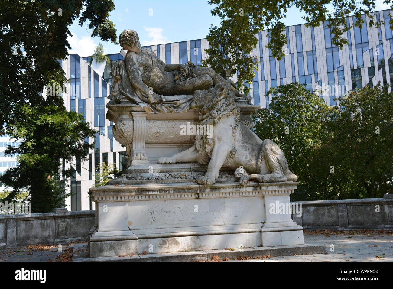 Beautiful Duesseldorf city in Germany Stock Photo - Alamy