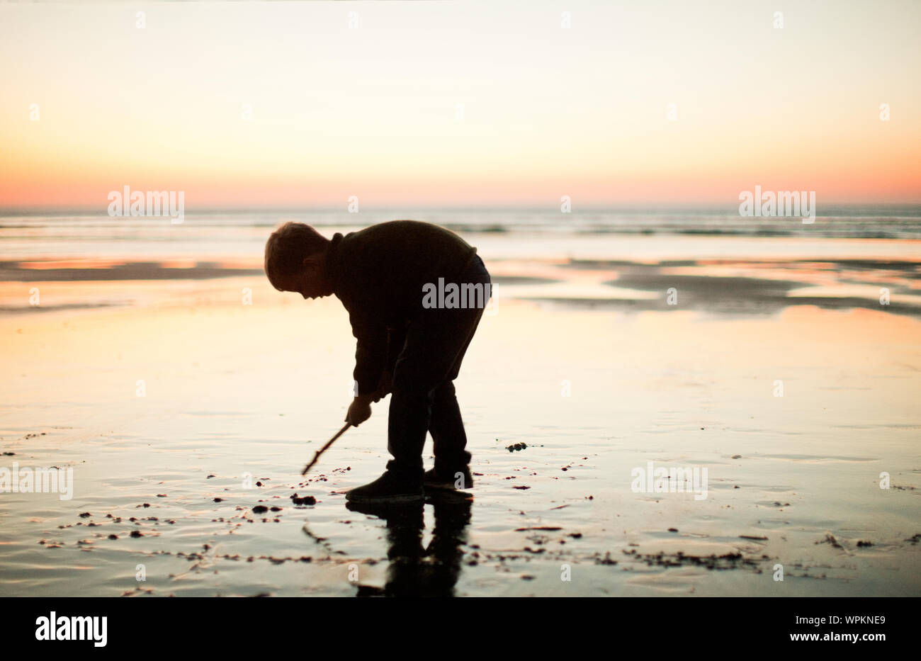 Stick writing in sand hi-res stock photography and images - Alamy