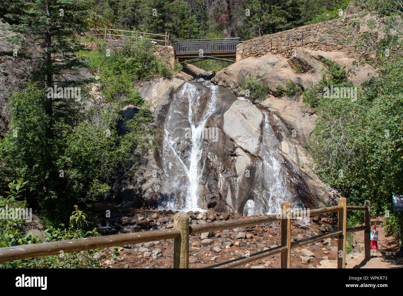 Helen Hunt Falls Trails Colorado Stock Photo - Alamy