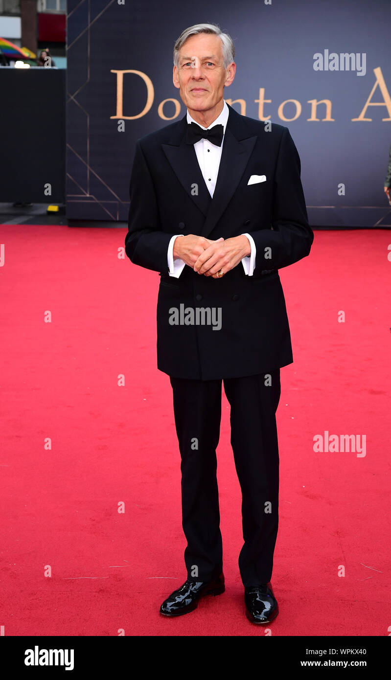 Douglas Reith attending the world premiere of Downton Abbey, held at ...