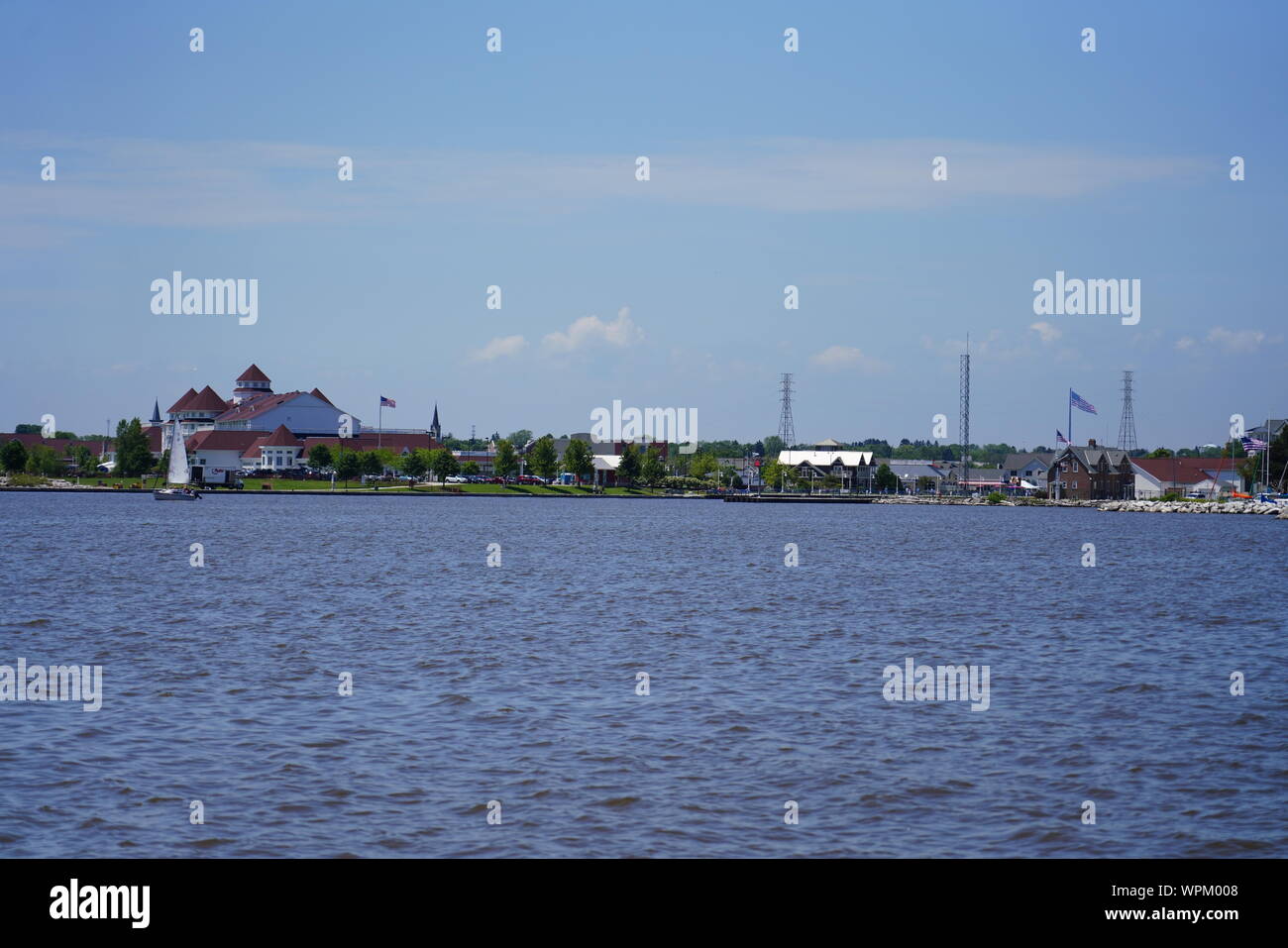 lake, lighthouse, morning, sheboygan, sunrise, wisconsin, blue harbor ...