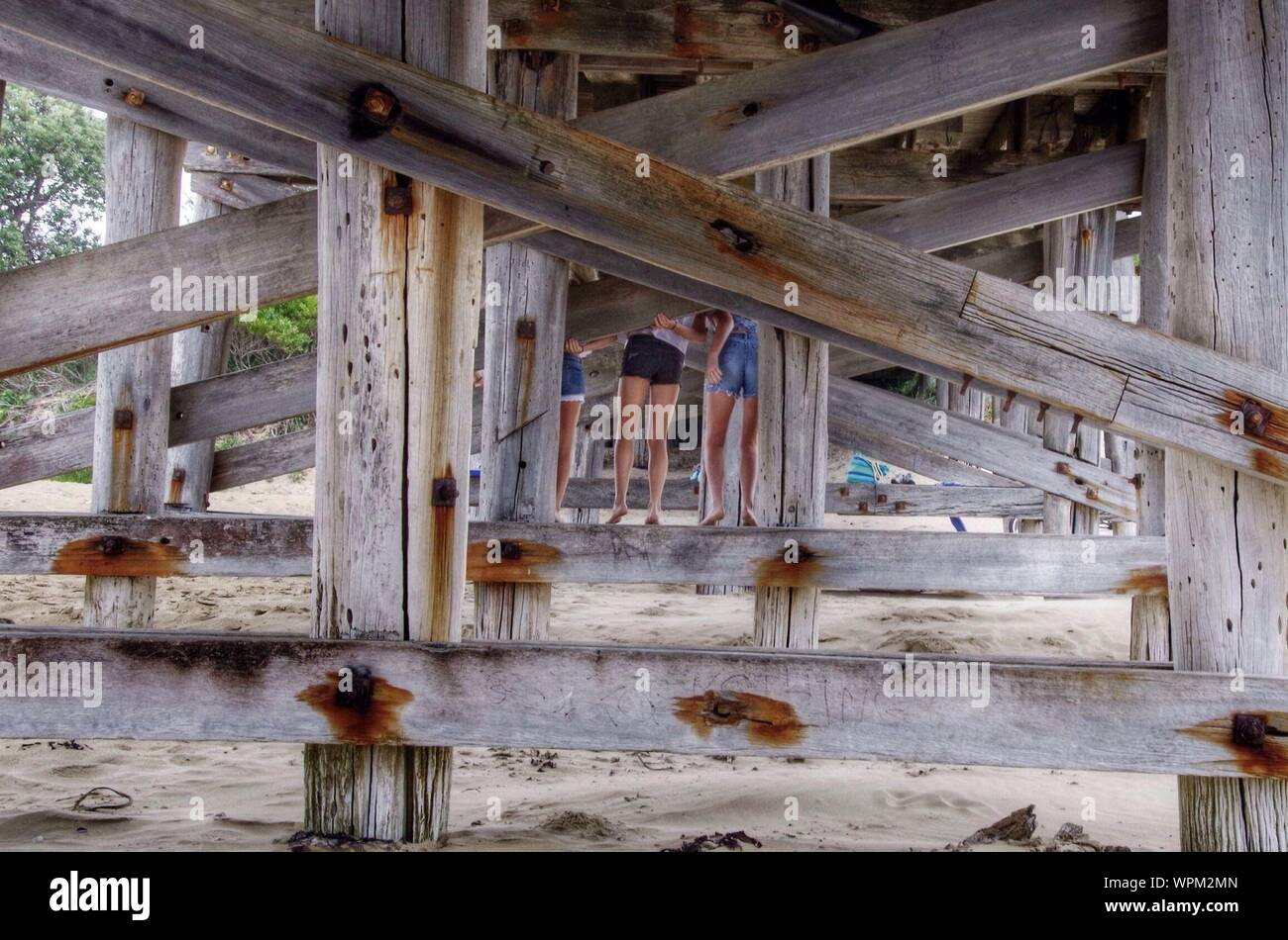 Wooden stilts hi-res stock photography and images - Alamy