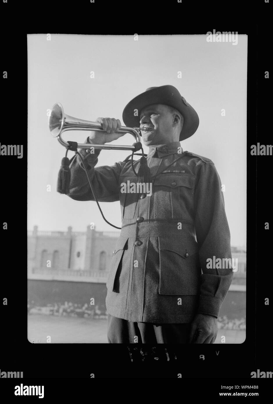 Lord Kitchner's trumpeter in 1915, Pvt. Frank Inman of Australian Imp ...