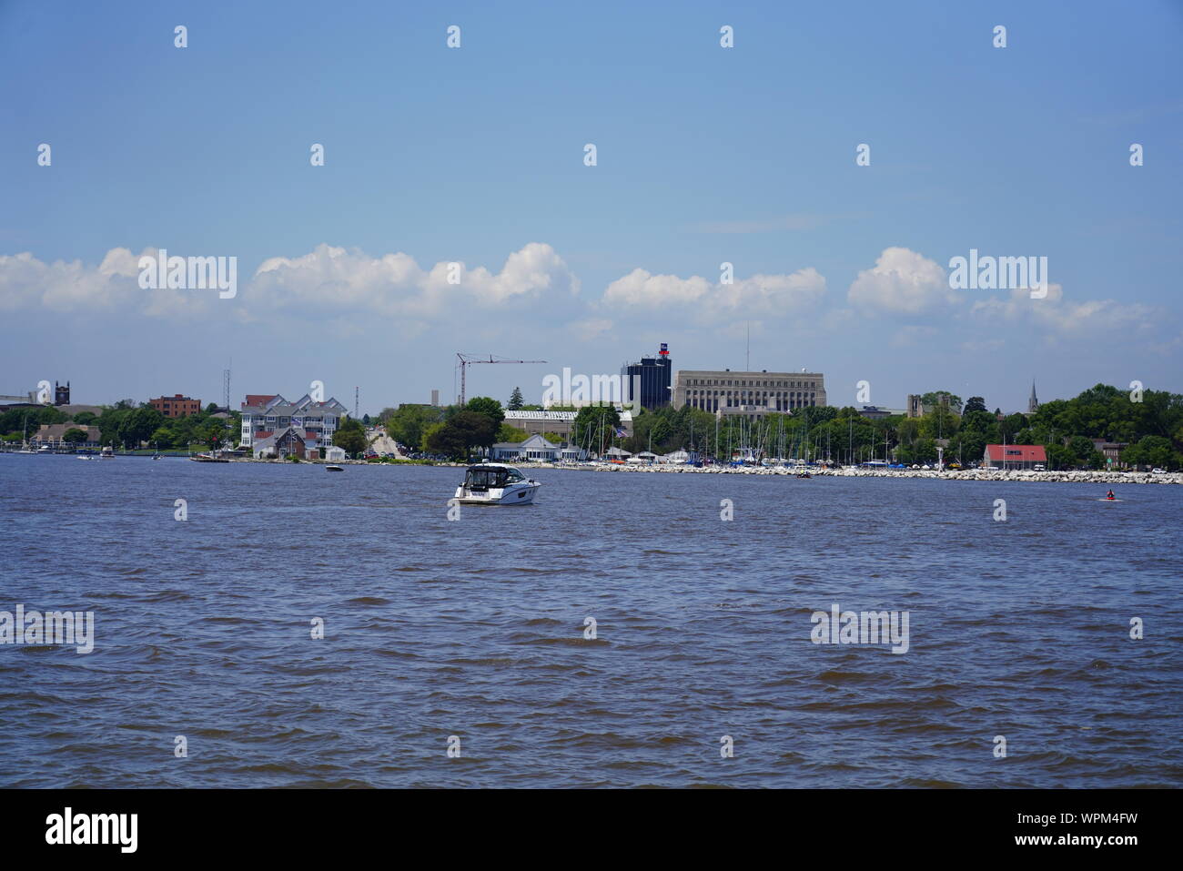 lake, lighthouse, morning, sheboygan, sunrise, wisconsin, blue harbor ...