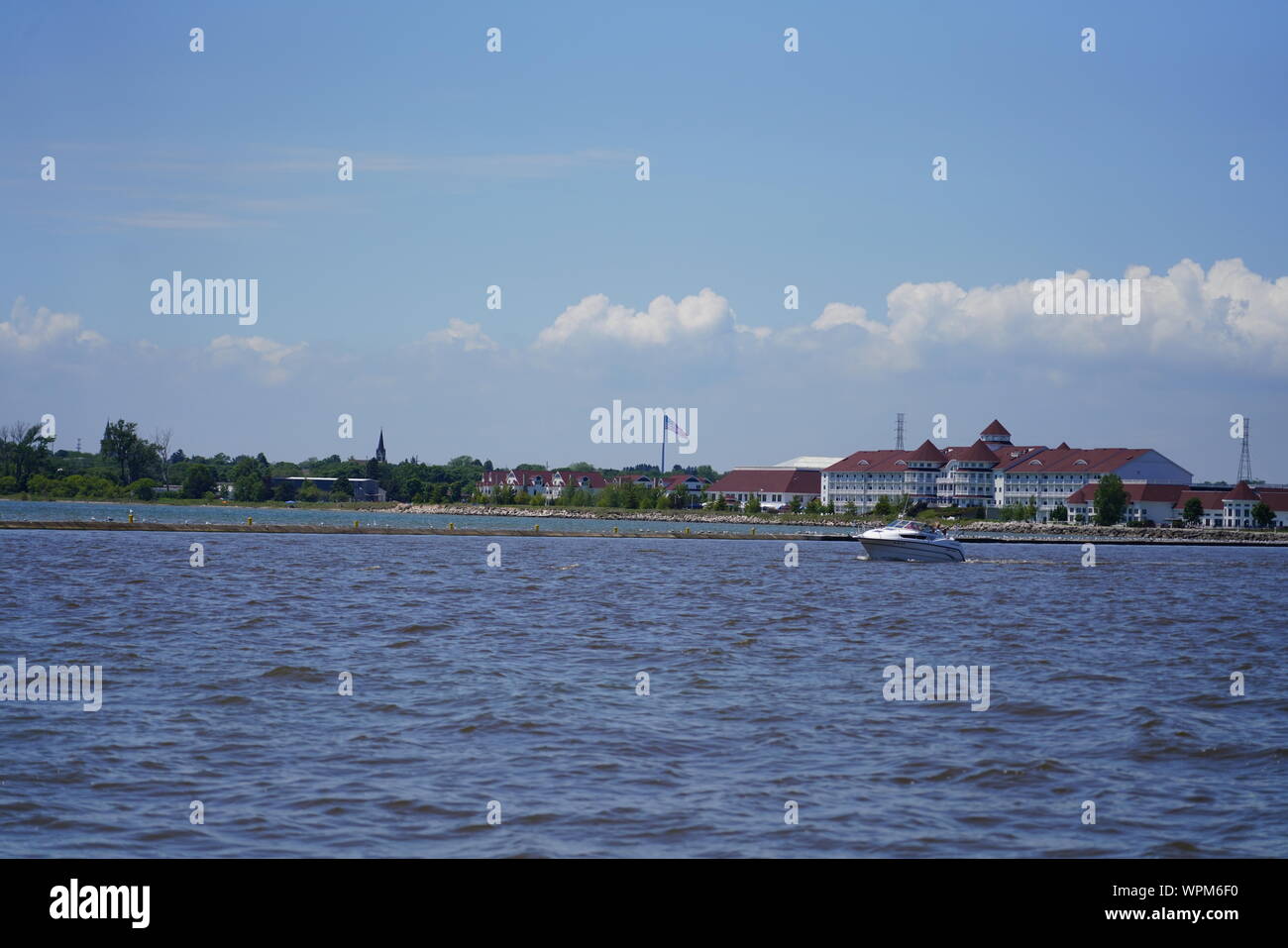 lake, lighthouse, morning, sheboygan, sunrise, wisconsin, blue harbor ...