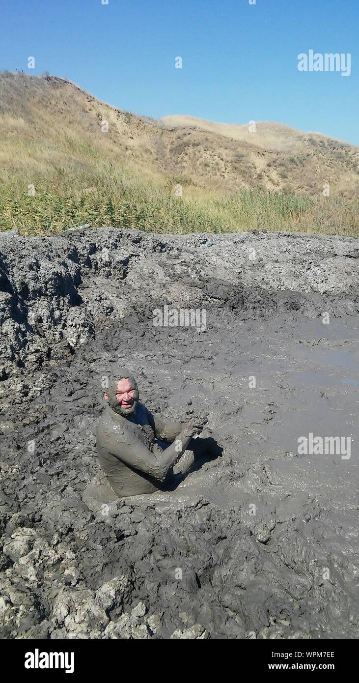 Smiling in mud hi-res stock photography and images - Alamy