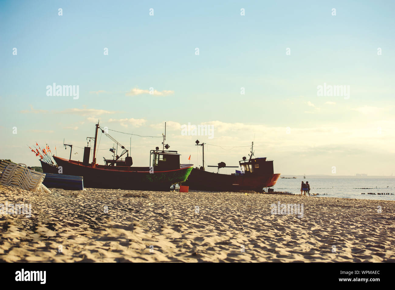 Baltic summer beach scene hi-res stock photography and images - Alamy