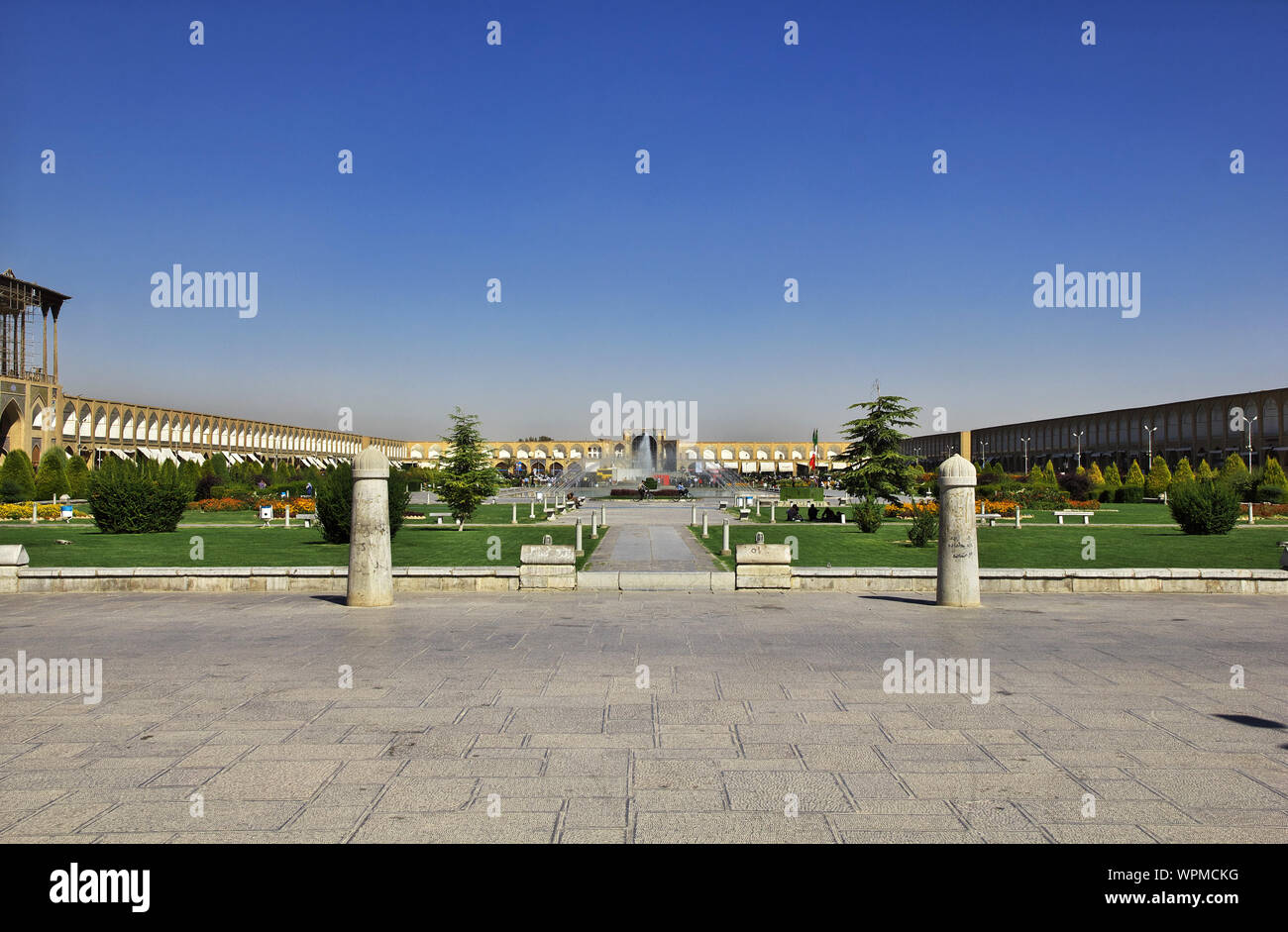 Isfahan / Iran - 03 Oct 2012: Naqsh-e Jahan Square in Isfahan, Iran ...