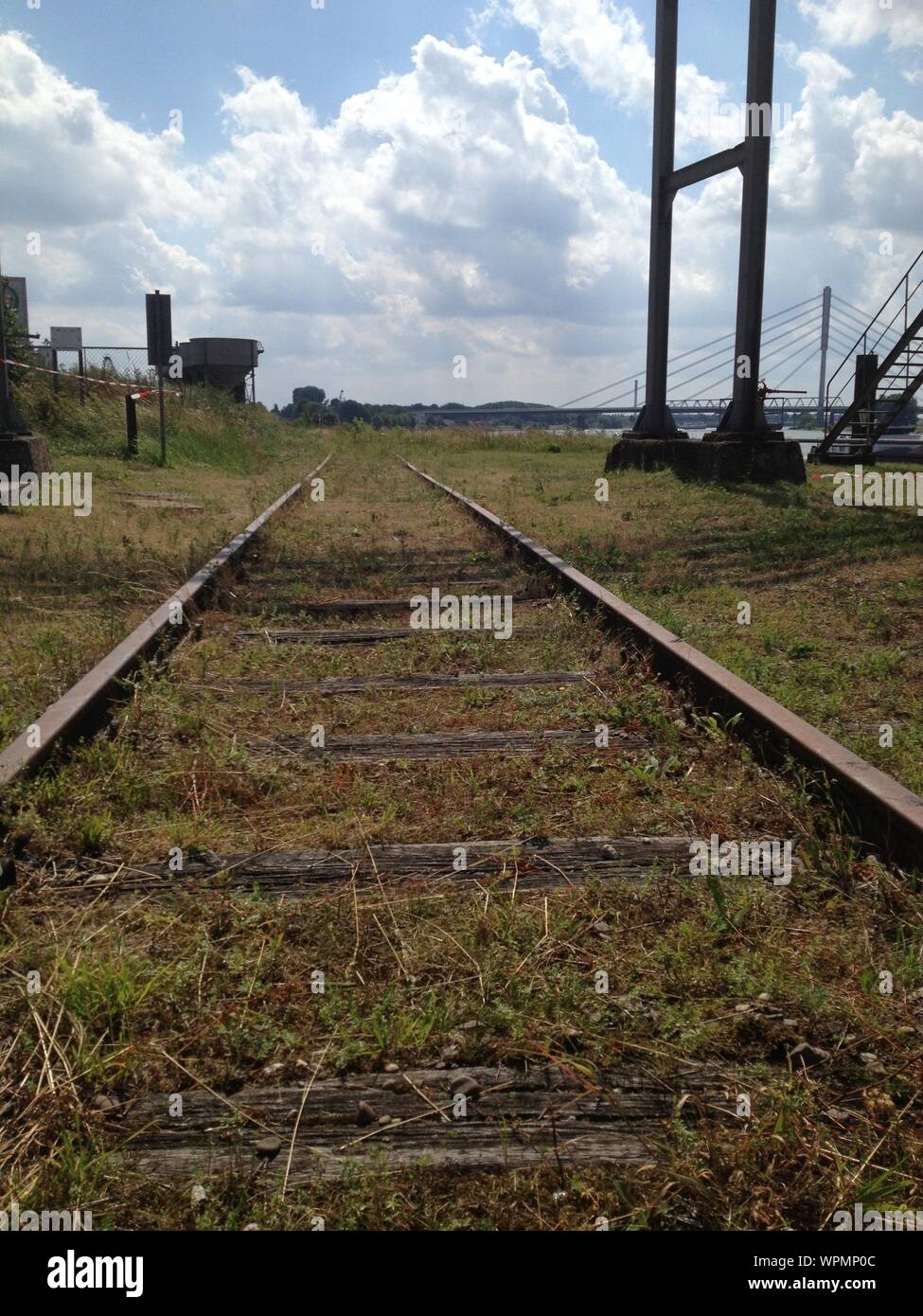 Rail Railway Track Abandoned High Resolution Stock Photography and ...