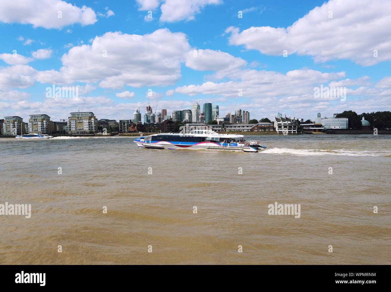 Greenwich speed boat hi-res stock photography and images - Alamy