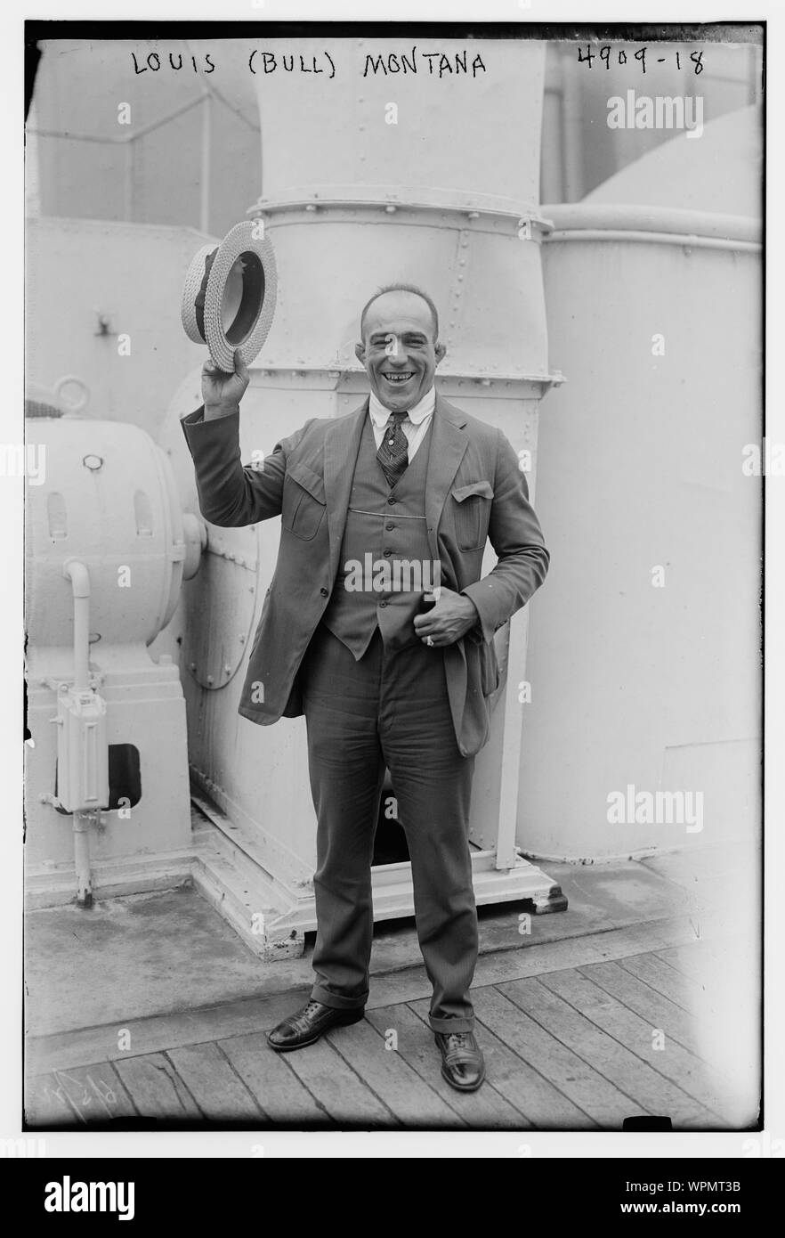 Louis (Bull) Montana Stock Photo - Alamy