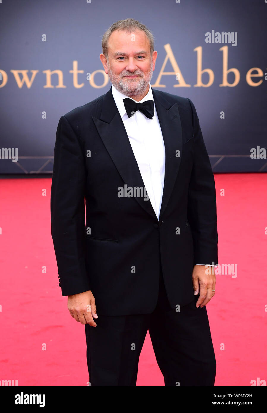 Hugh Bonneville attending the world premiere of Downton Abbey, held at ...