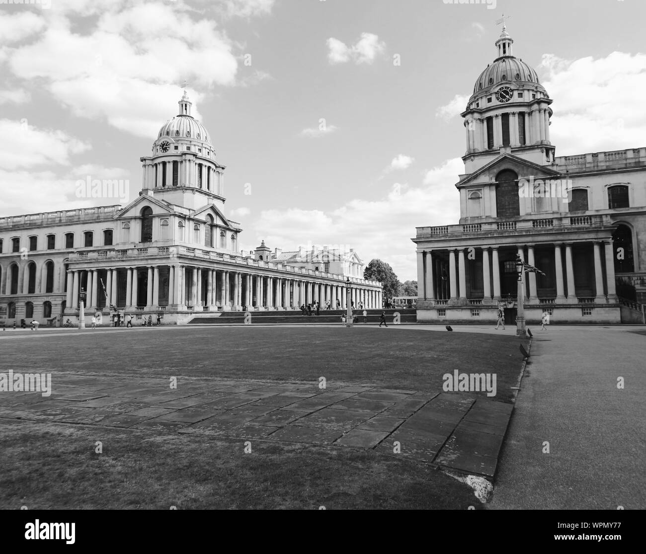Old royal naval college of Greenwich Stock Photo - Alamy