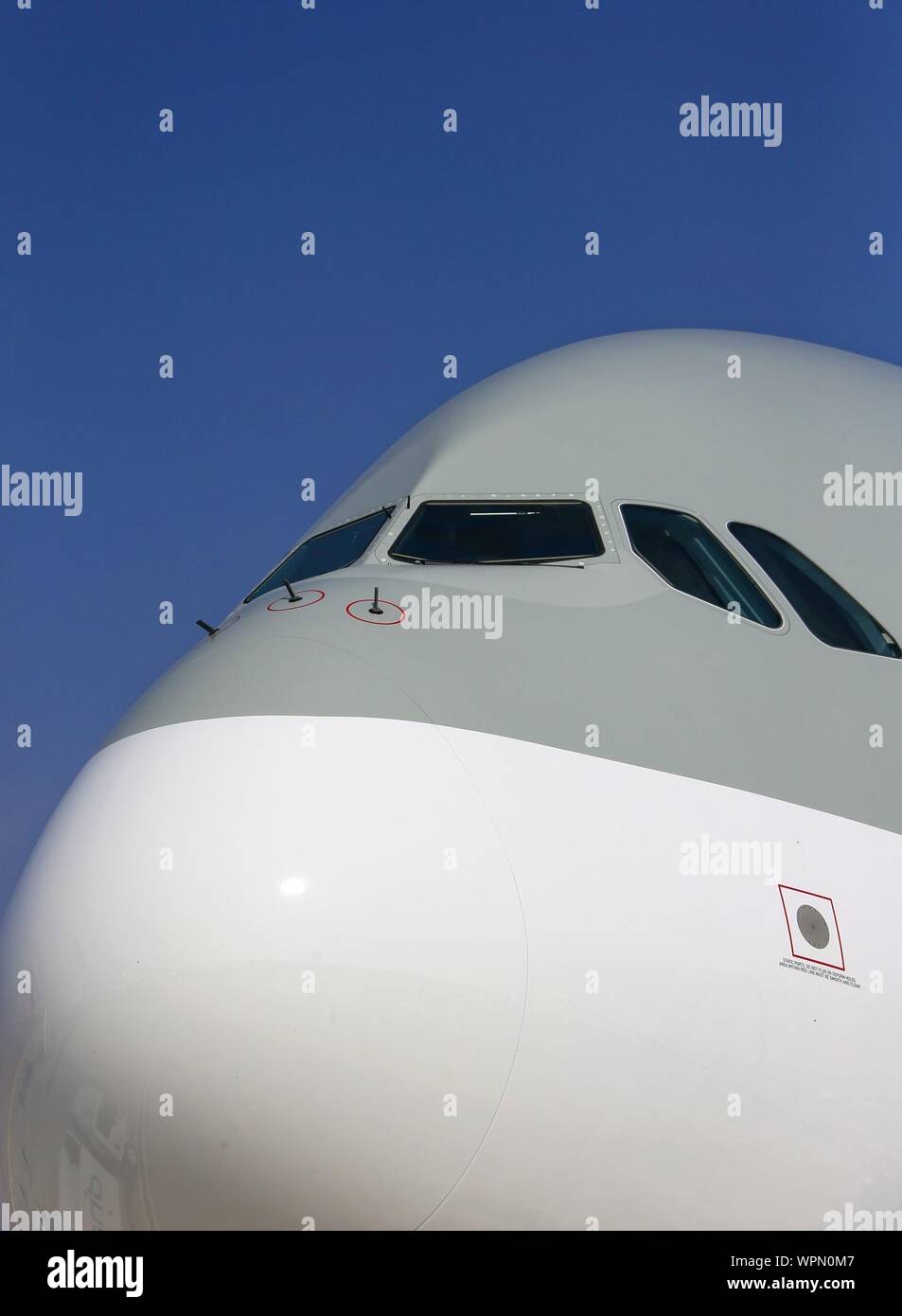 A380 airbus blue hi-res stock photography and images - Alamy