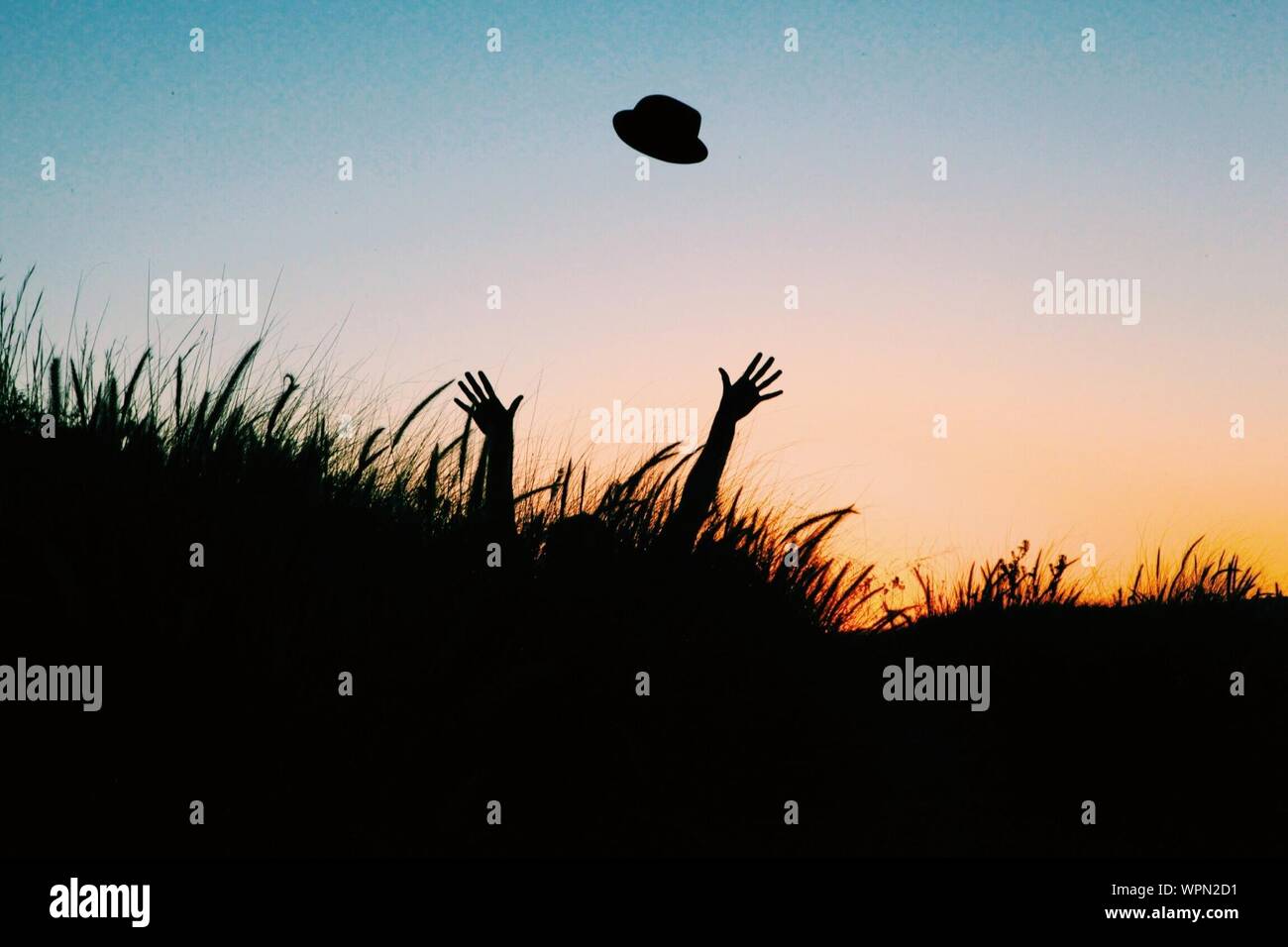 Throwing Hat High Resolution Stock Photography and Images - Alamy