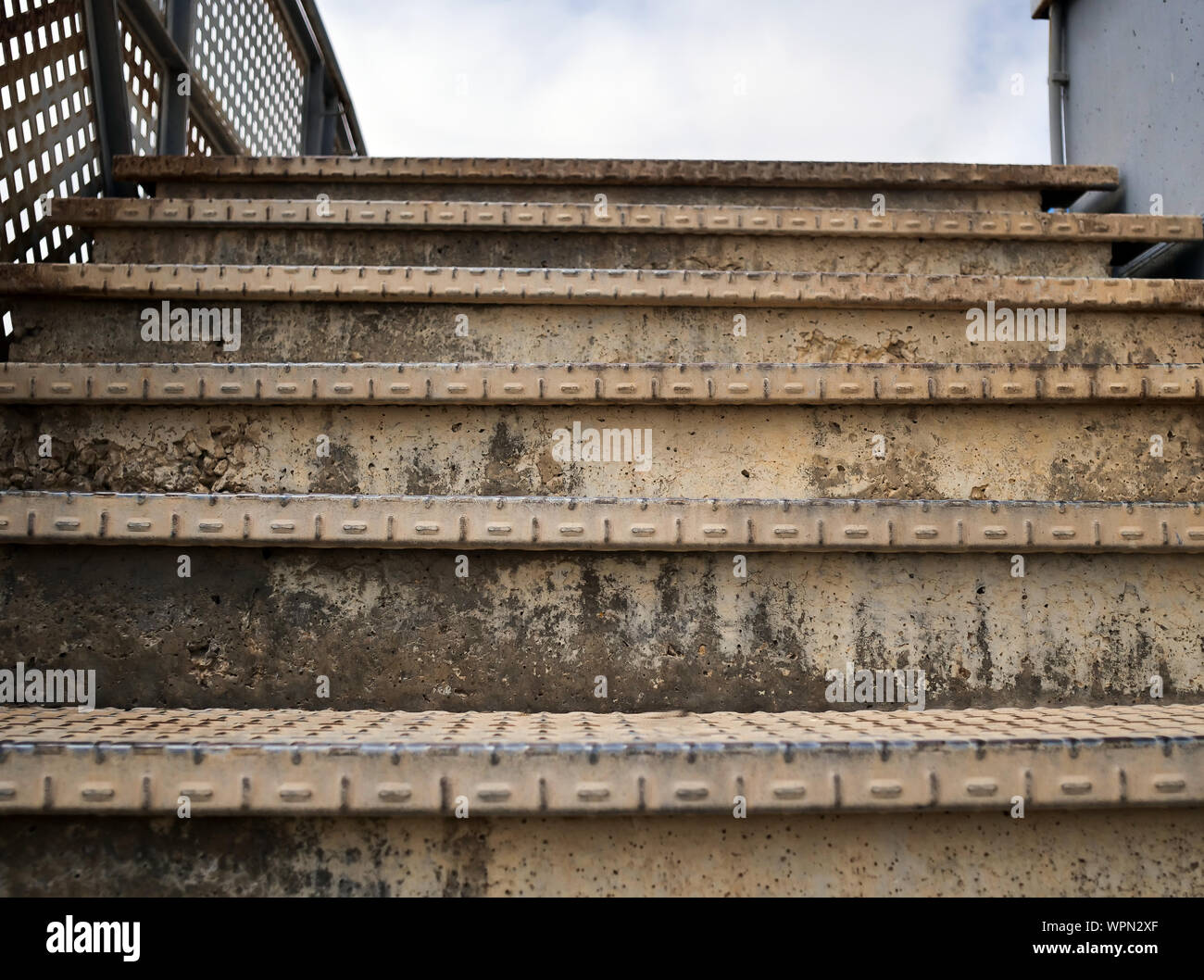 Industrial metal stairs staircase hi-res stock photography and images ...
