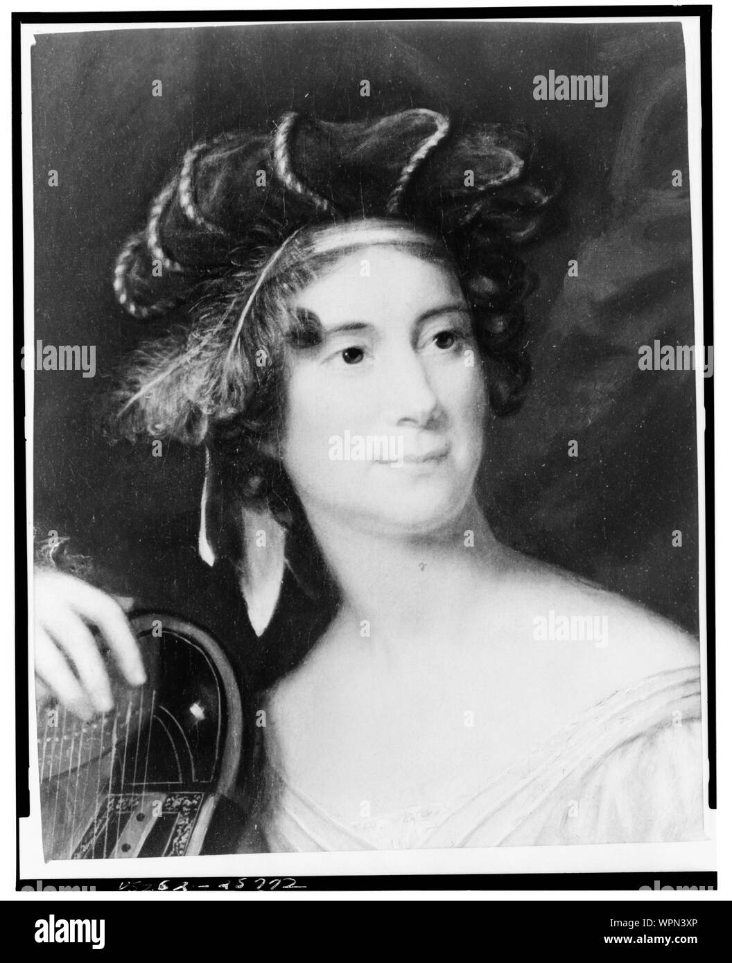 Louisa Catherine Johnson Adams, wife of President John Q. Adams Stock ...