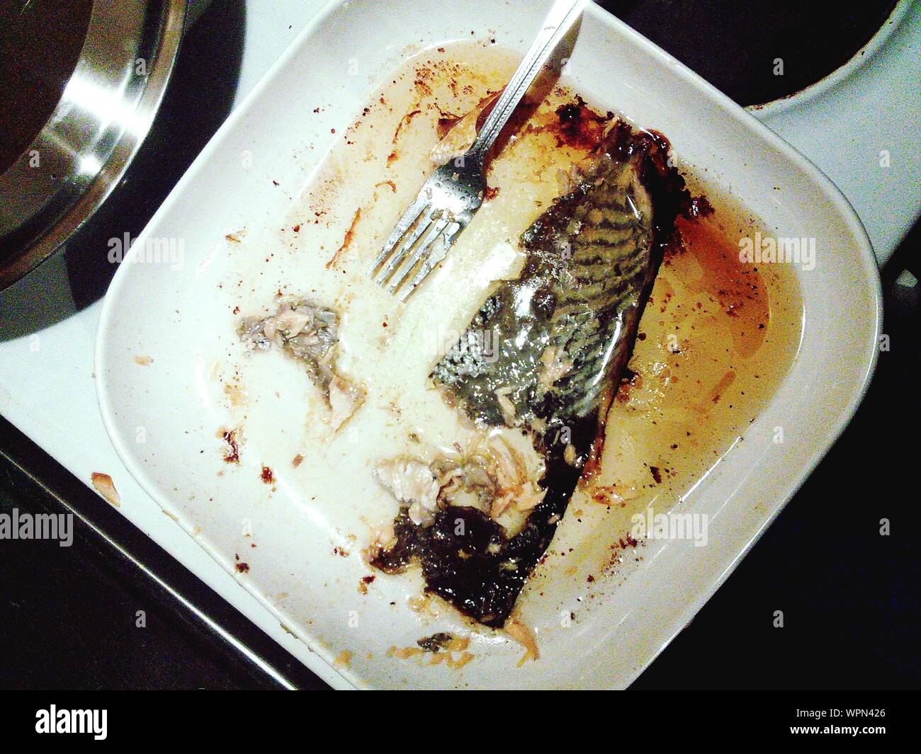 Close up finished plate hi-res stock photography and images - Alamy