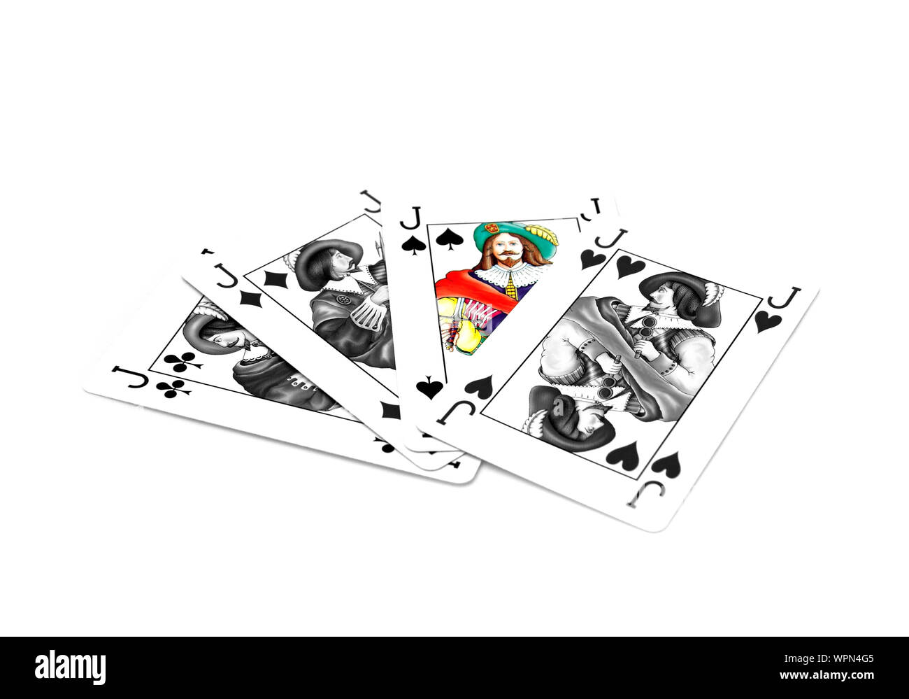 Jack spades card Cut Out Stock Images & Pictures - Alamy