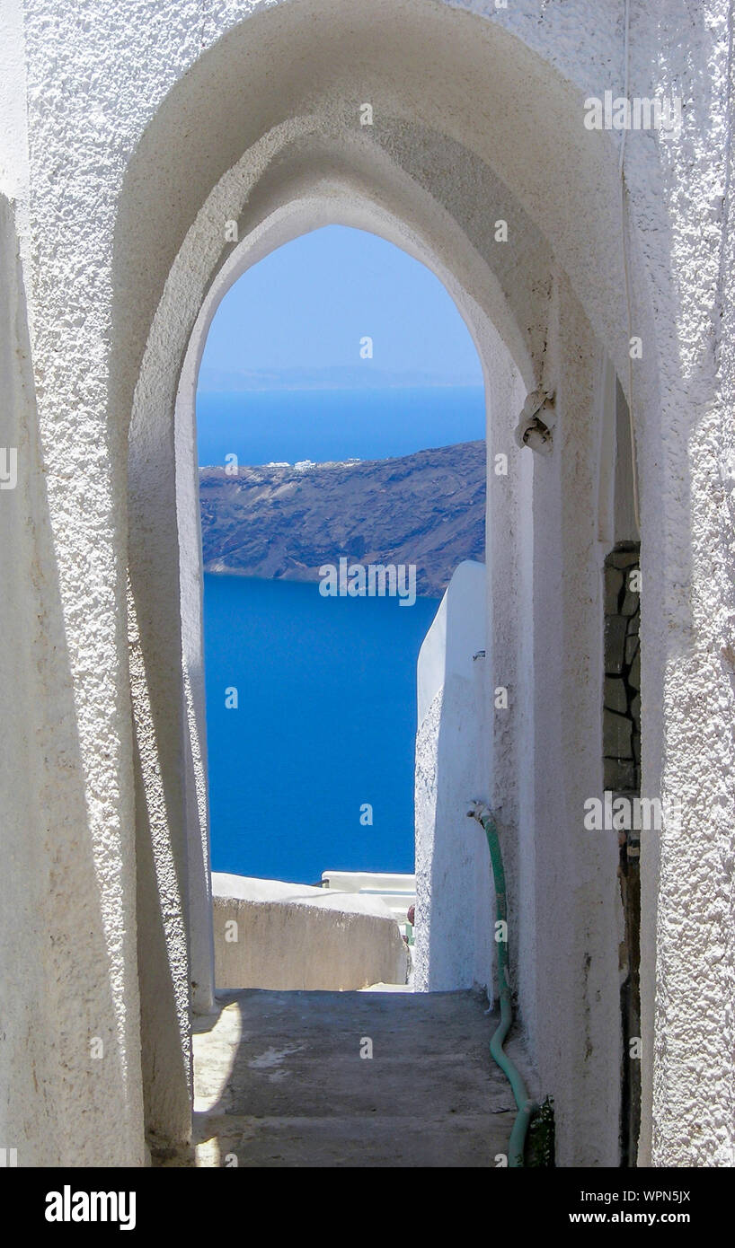 Seen through archway hi-res stock photography and images - Alamy