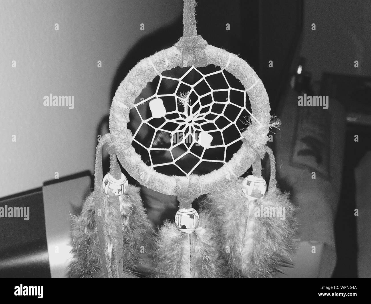 Dreamcatcher Black and White Stock Photos & Images - Alamy
