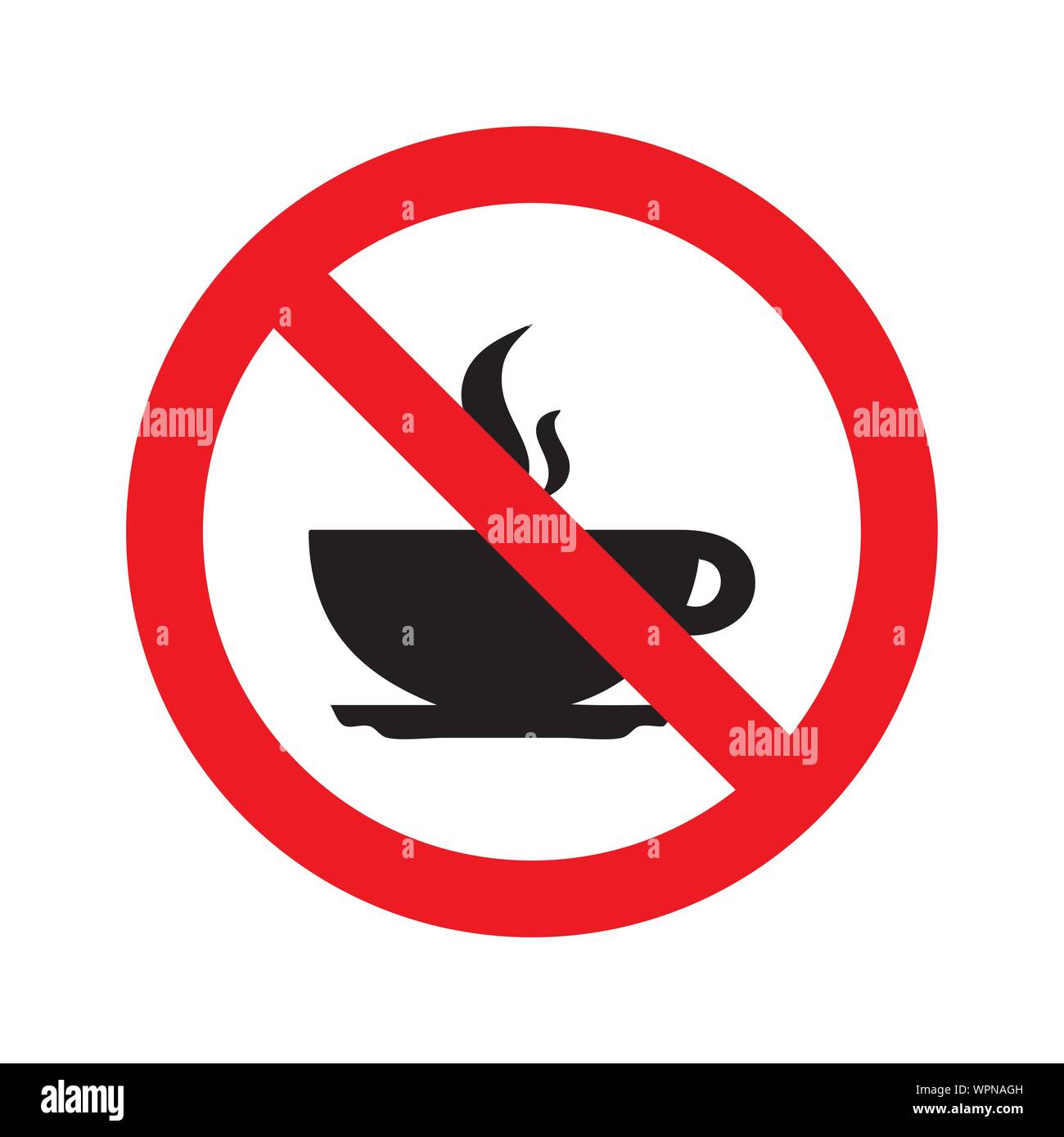 White cup coffee vintage Stock Vector Images - Alamy