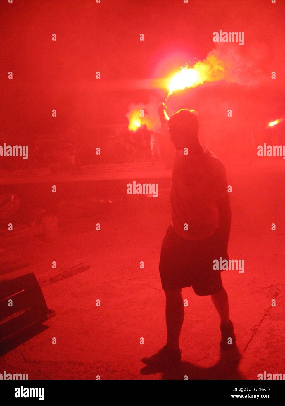 Holding flare hi-res stock photography and images - Alamy