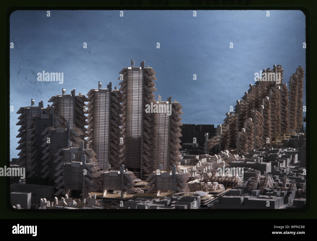 Lower Manhattan Expressway model, wide view Stock Photo - Alamy