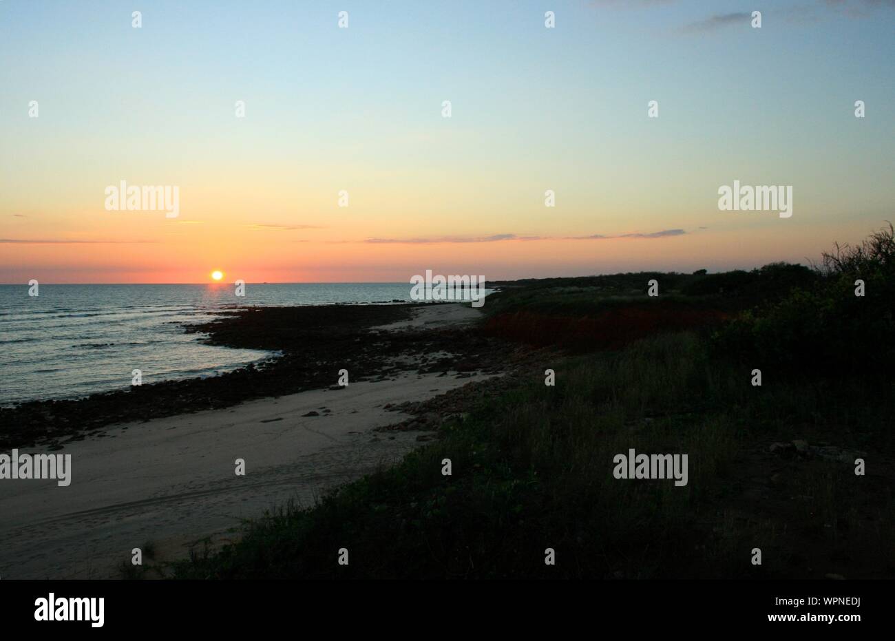 Beautiful Sunset in Broome Area, Western Australia Stock Photo - Alamy