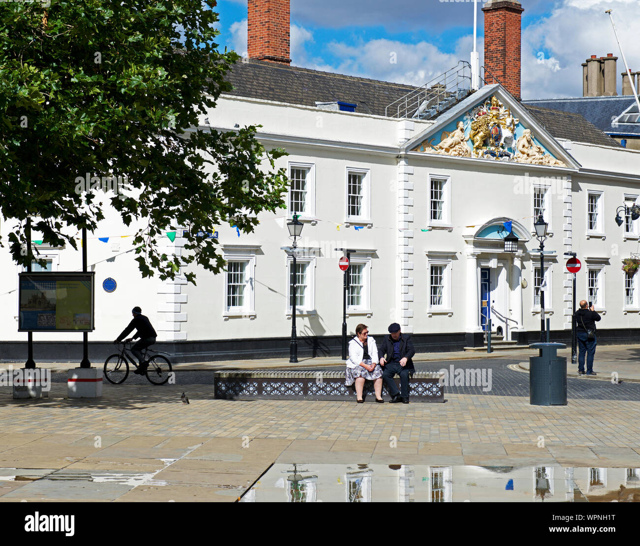 Trinity House and Trinity Square, Hull, East Yorkshire, England UK ...