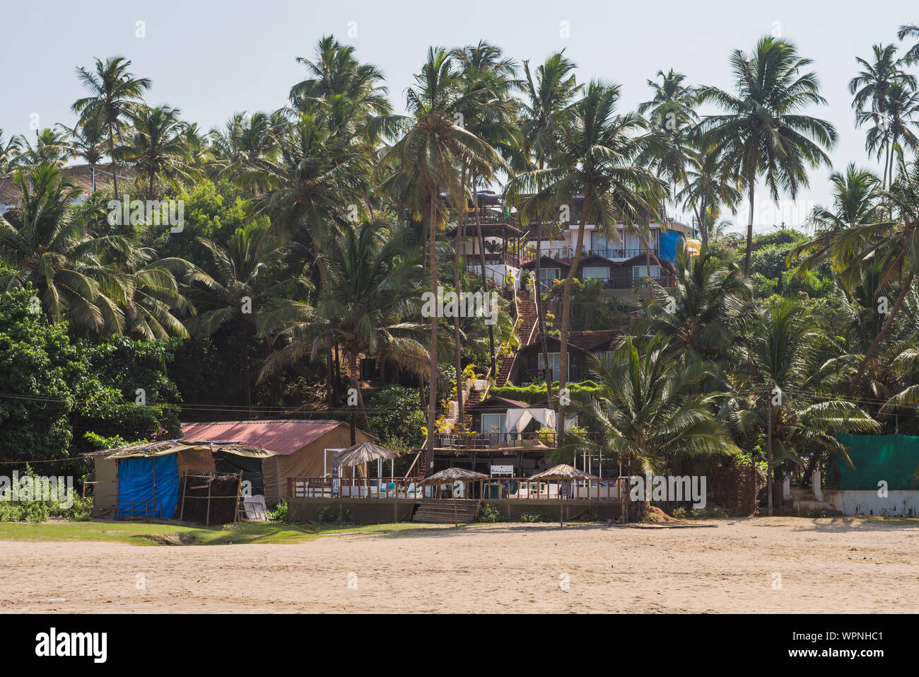 View of Anthare's restaurant in Goa, India Stock Photo - Alamy
