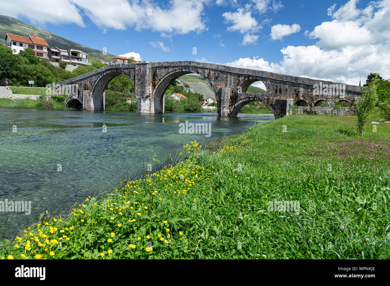 The Arslanagic Bridge, Trebinje, Bosnia and Herzegovina Stock Photo - Alamy