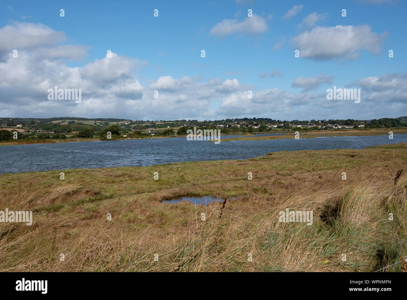 River Axe estuary, Seaton, Devon, UK Stock Photo - Alamy