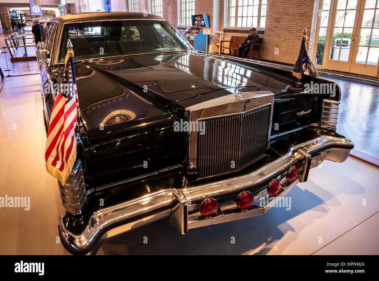 Dearborn, Mi, Usa - March 2019: The 1972 Lincoln Continental ...