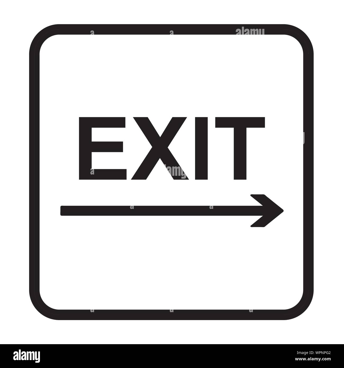 Emergency stop sign Black and White Stock Photos & Images - Alamy