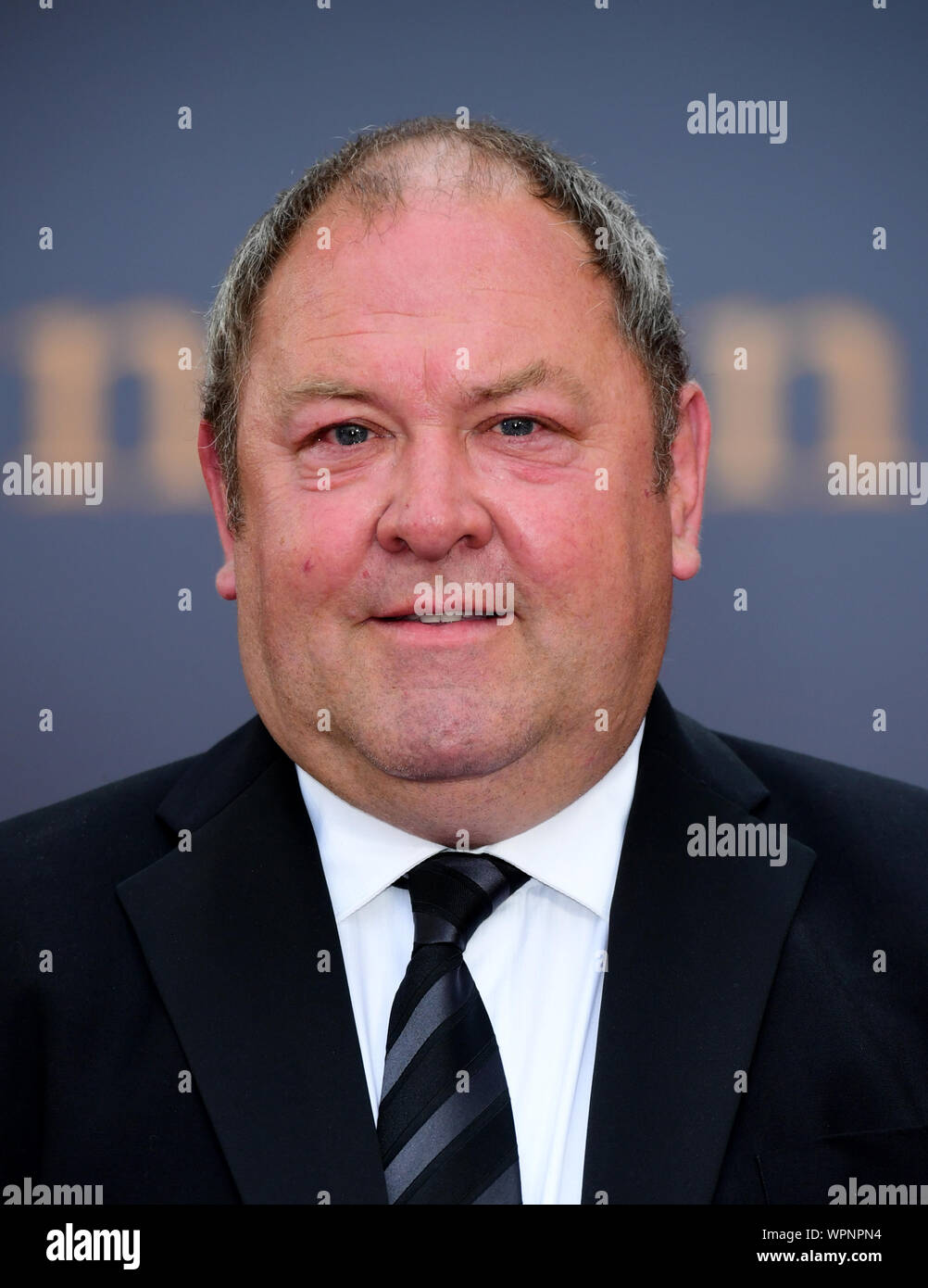 Mark Addy attending the world premiere of Downton Abbey, held at the ...