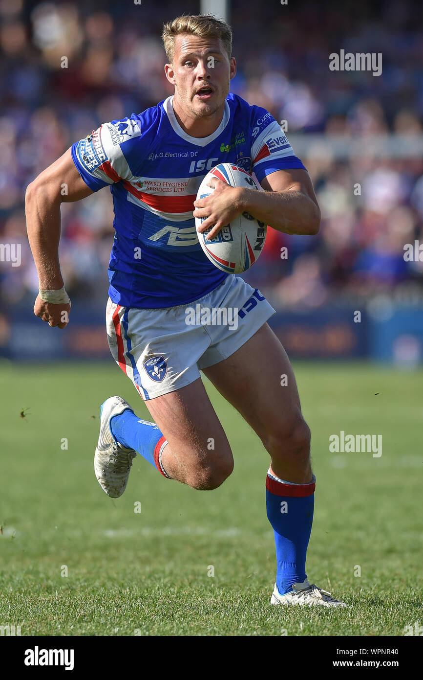 Wakefield, UK, 1 9 2019. 01 September 2019. Mobile Rocket Stadium ...