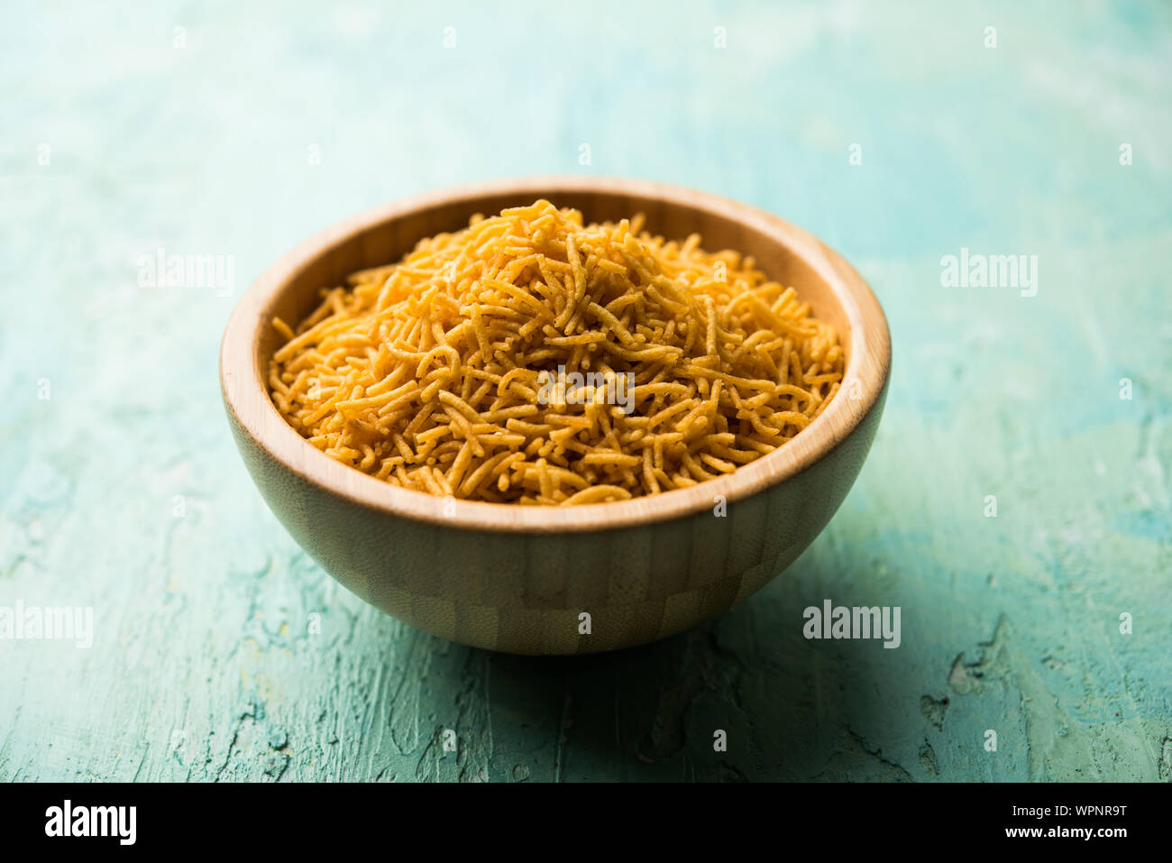 Aloo Bhujiya or Potato Bhujia also known as Namkeen sev. Popular ...