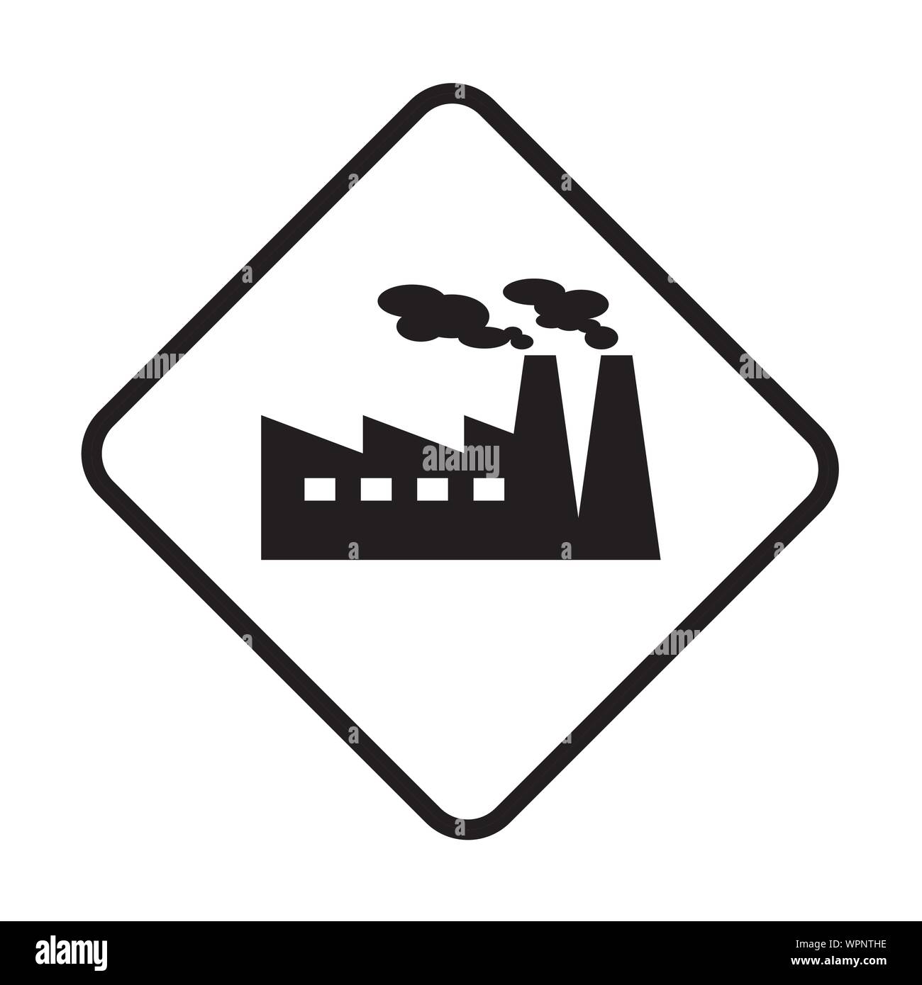 Nuclear power plant signage Stock Vector Images - Alamy