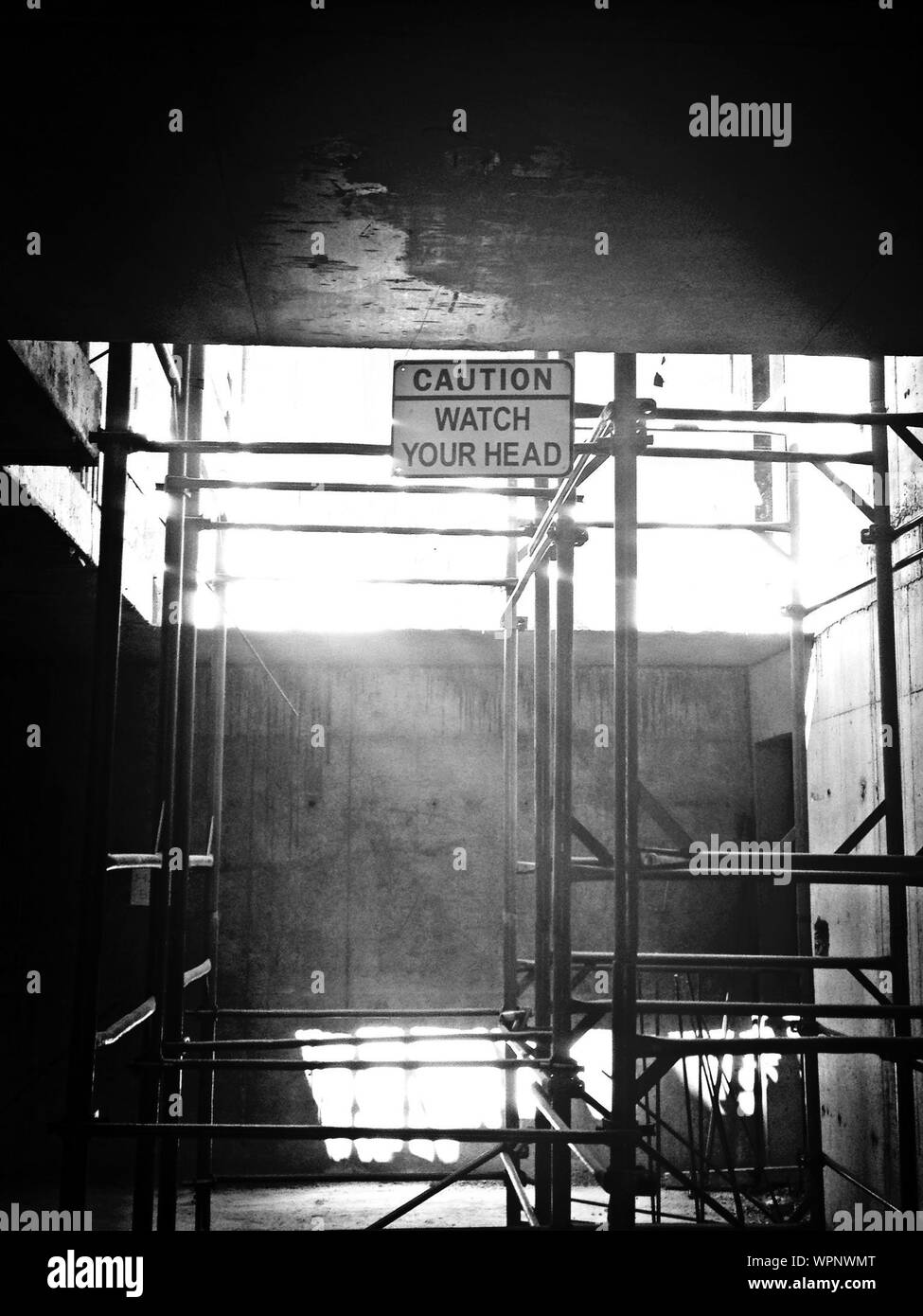 Scaffolding Material Black and White Stock Photos & Images - Alamy